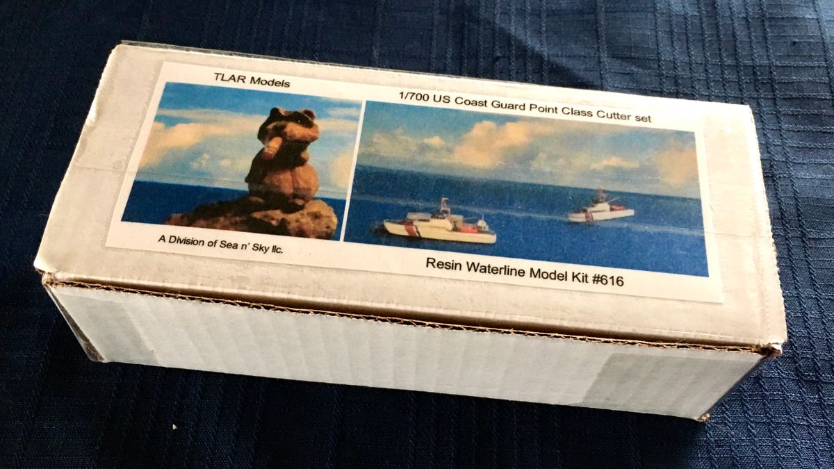 1/700 Resin Waterline USCG Point Class WPB set TLAR Models #616