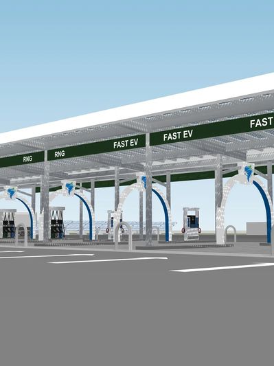 Site Illustrations | Cyclum NextGen Travel Centers