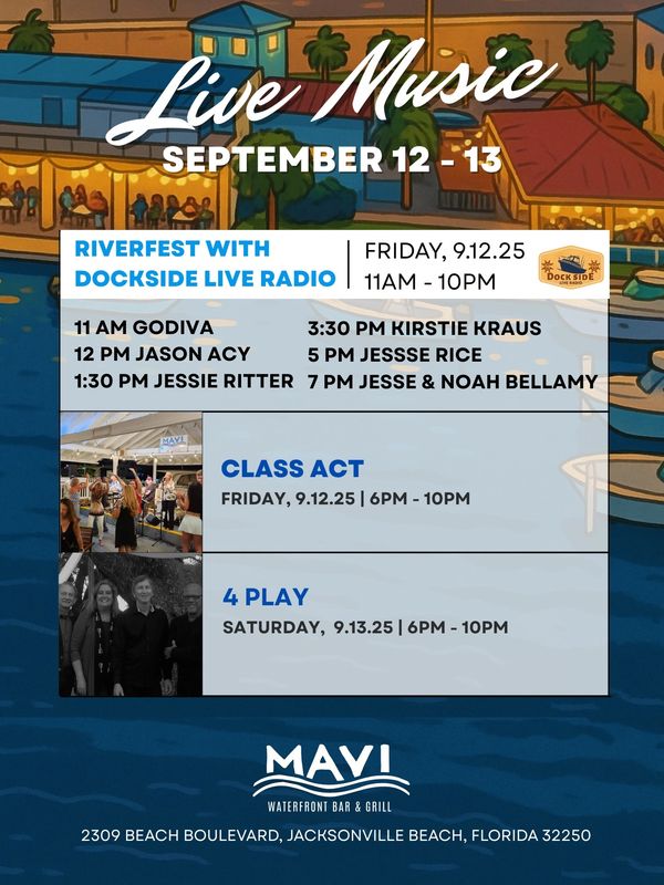 Mavi Waterfront Bar & Grill - Restaurant, Dinner, Lunch