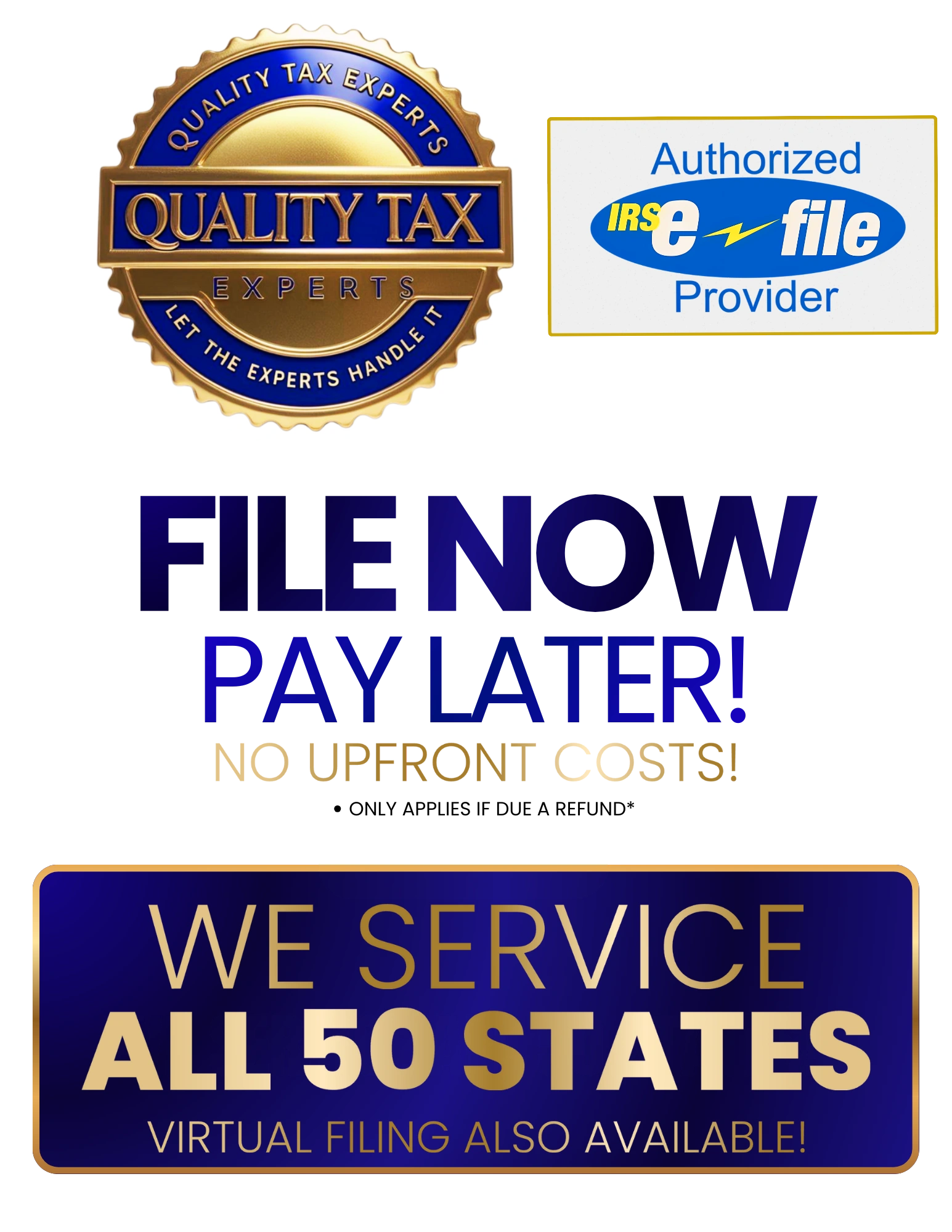 Quality Tax Experts - Tax Preparation Services