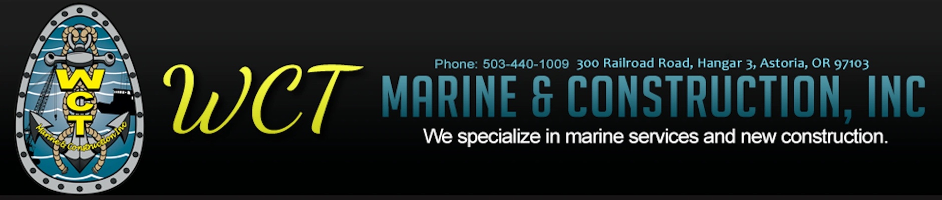 Equipment | WCT Marine & Construction, Inc.