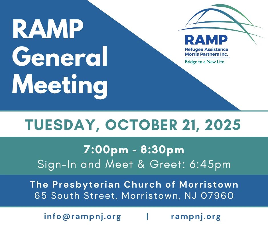 Save-the-Date: RAMP General Meeting
