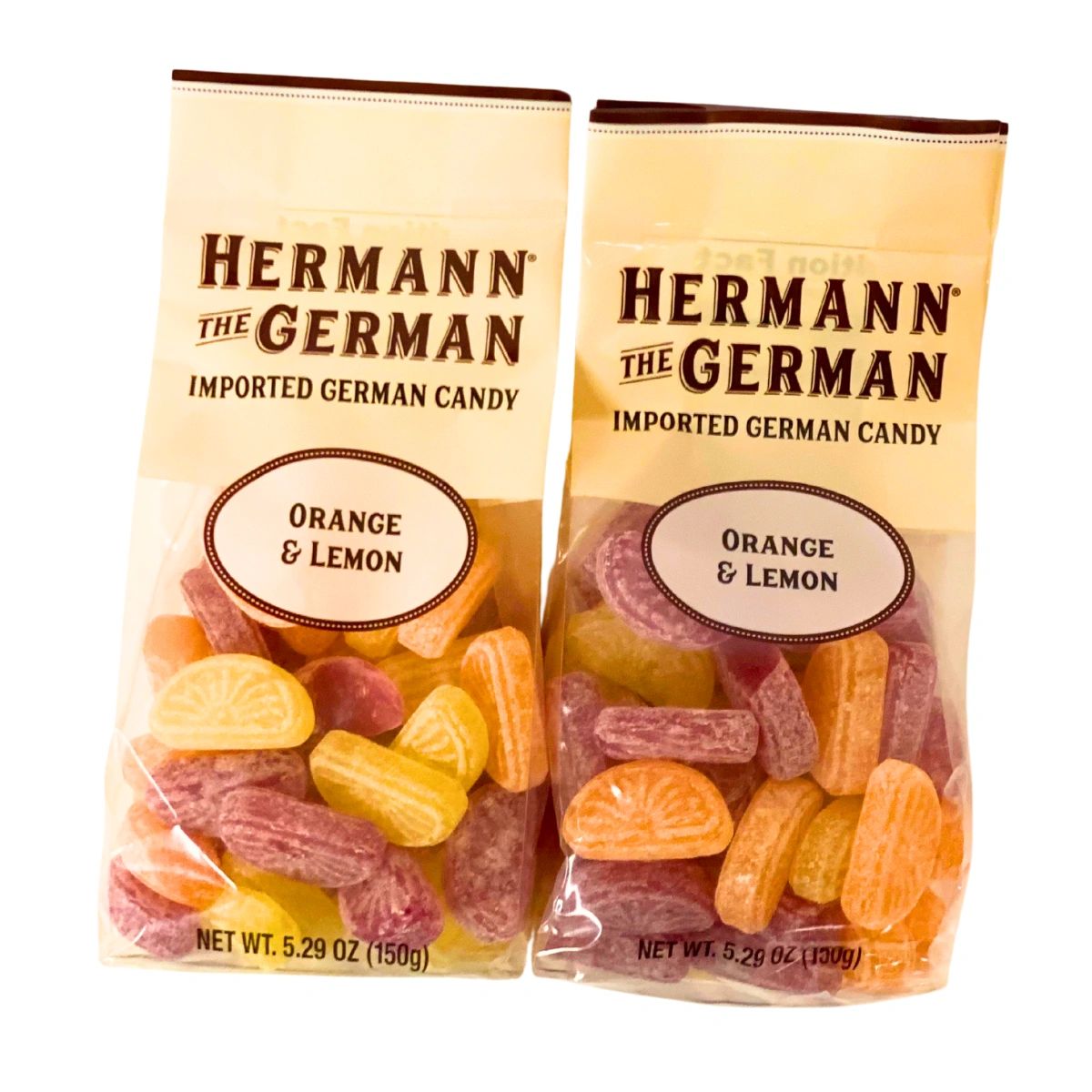 Hermann the German Orange & Lemon (2 Count)