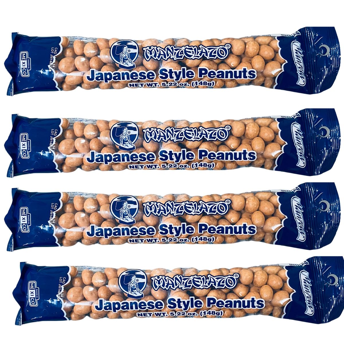 Manzelazo Japanese Style Peanuts (4 Count)