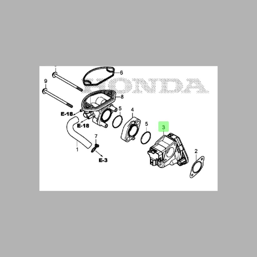 iGX700/iGX800 Throttle Body Assembly