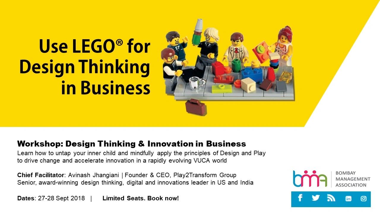 Design Thinking in Business workshop at BMA