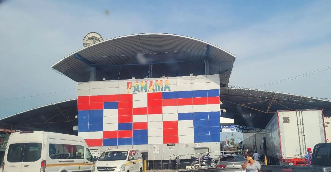 Paso Canoas, Panamá Border Crossing into Costa Rica-April, 2024