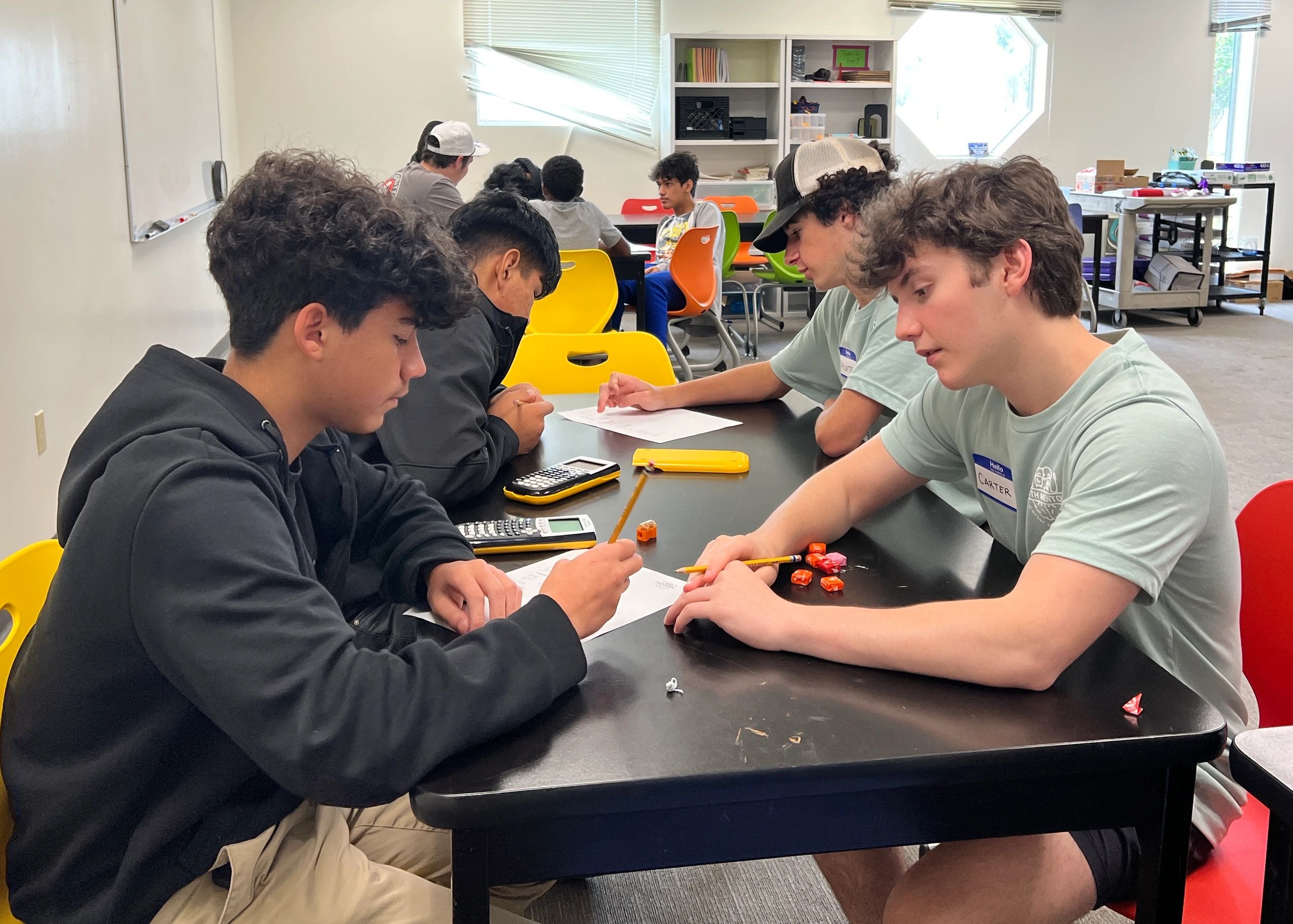 Math Mentors - Carter's Eagle Project