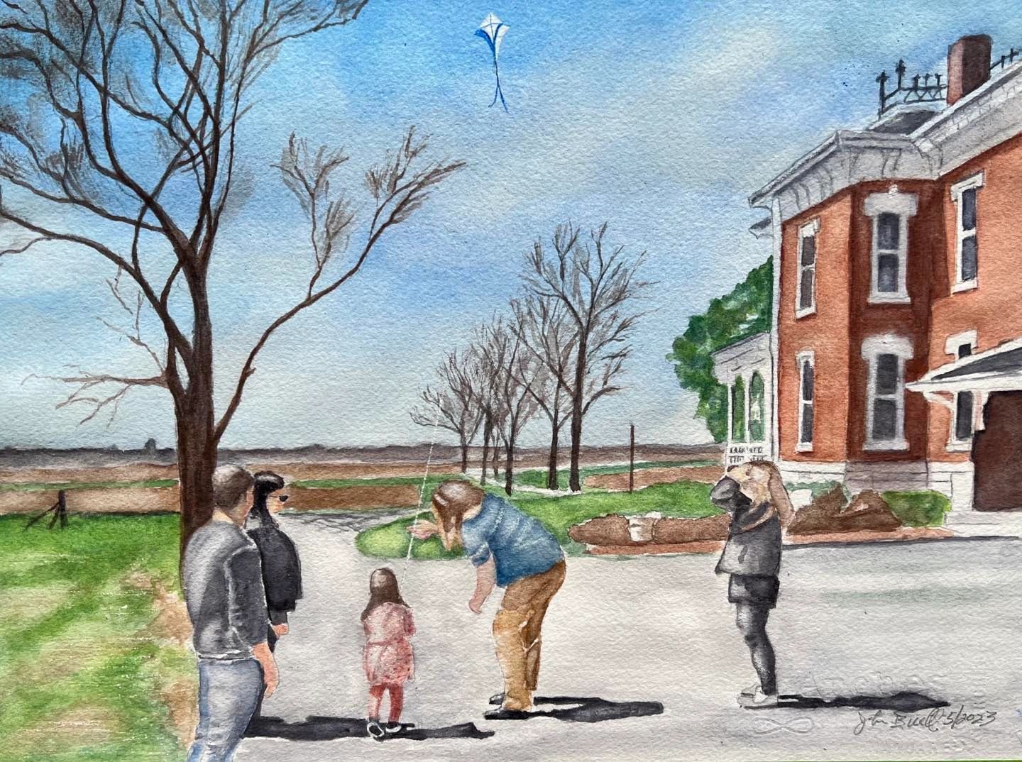 John Buell watercolors - Artist, Portraits, Watercolor Paintings