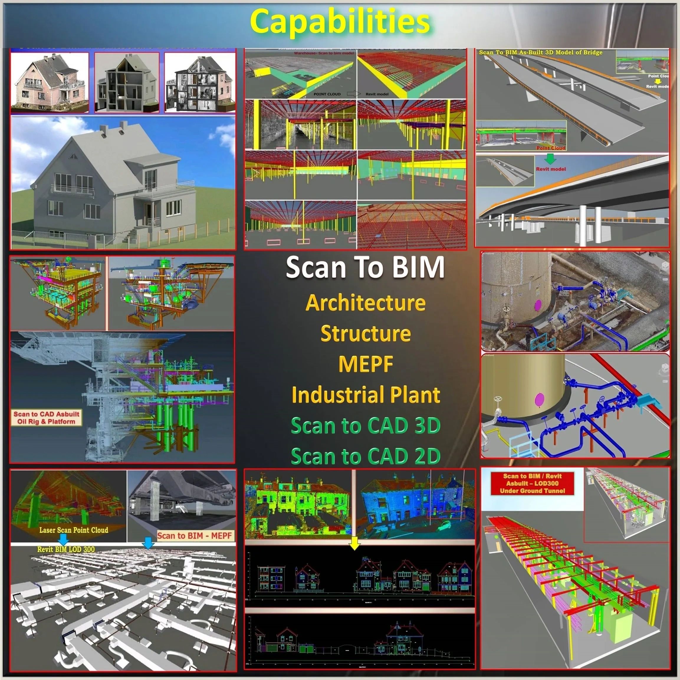 Point Cloud Scan to Bim - ScaneX3D