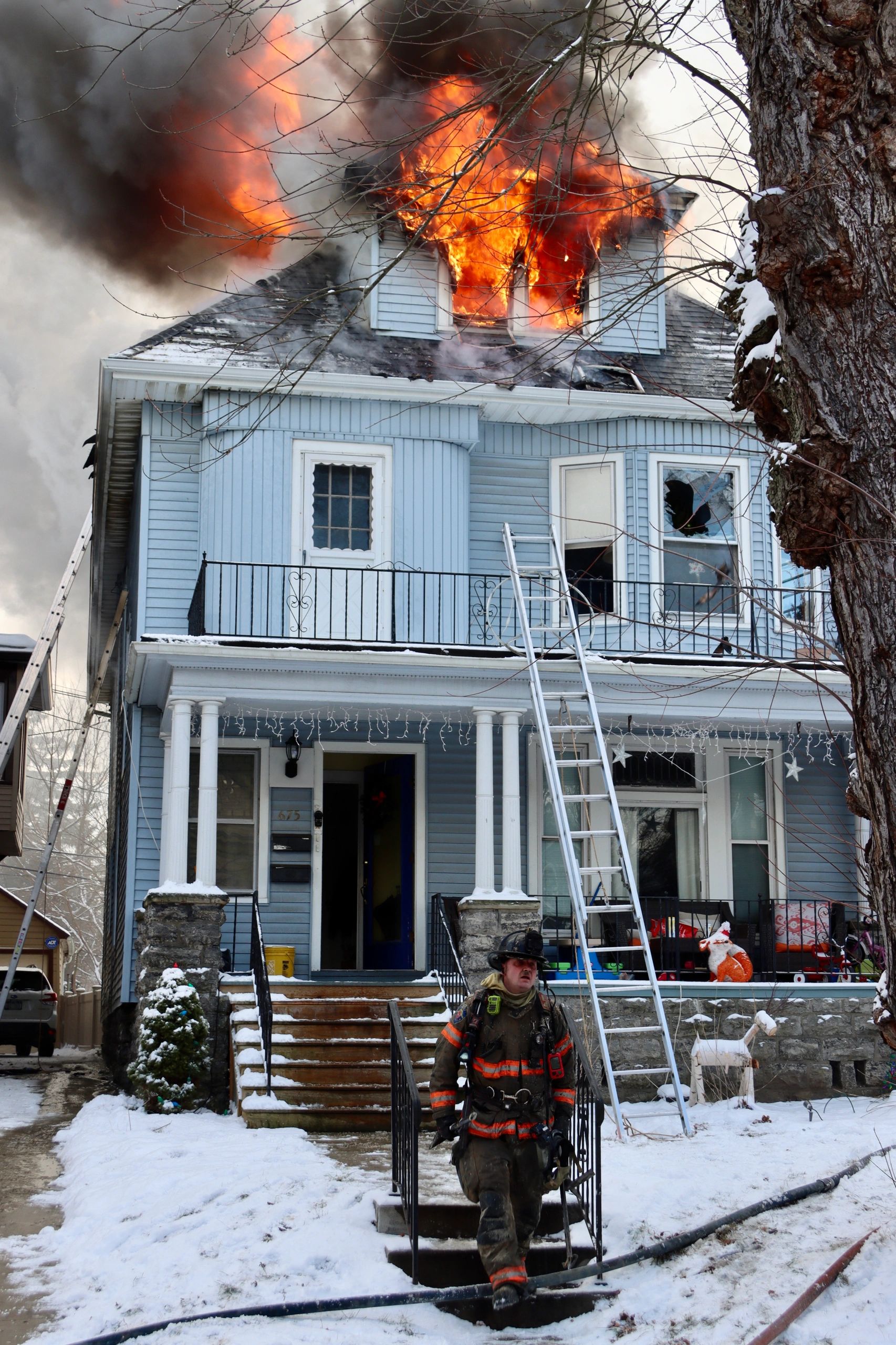 Elmwood Village fire causes 500k in damages