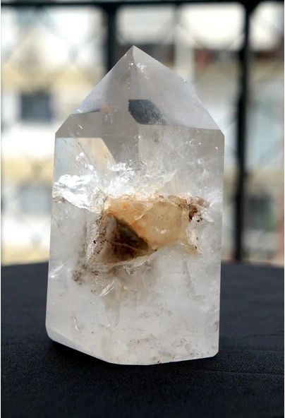 Phantom Bridge Crystal 3 7/8" Tall and 466 grams or over 1 lbs