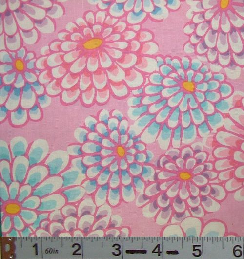Kaffe Fassett Fabric: FLOATING FLOWERS, KFWF-GP56-Pink, sold in 1/2 ...