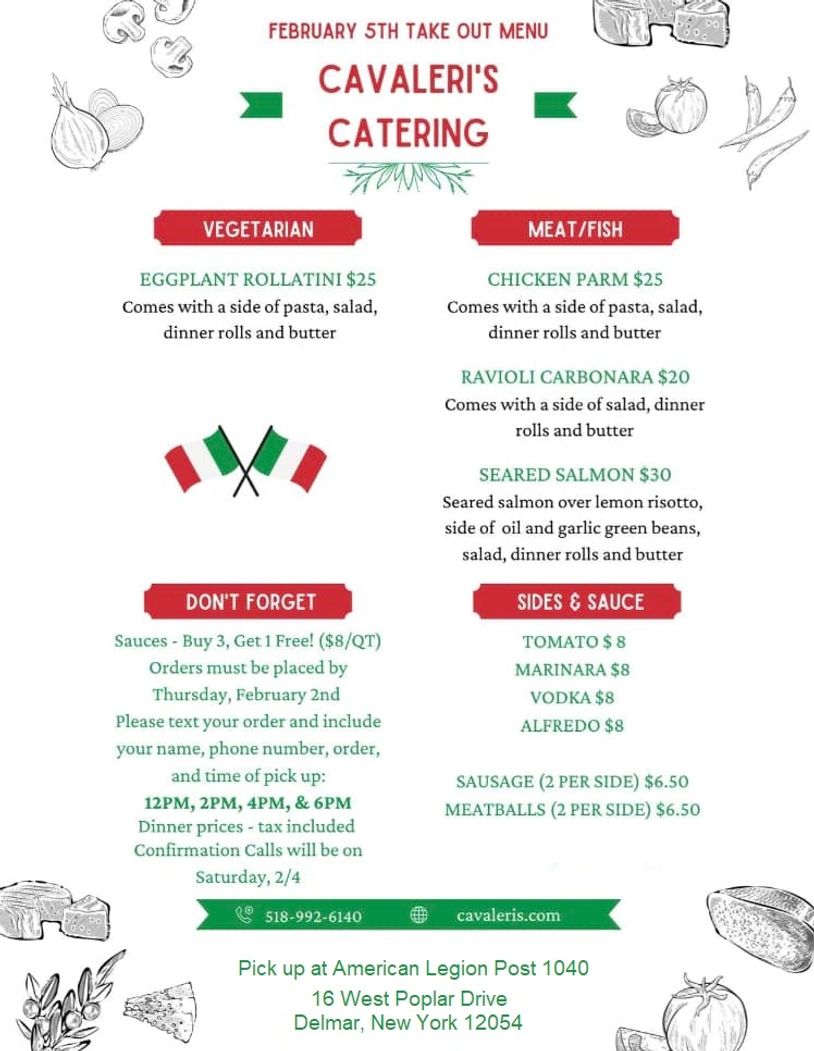 Cavaleri's Family Style Catering