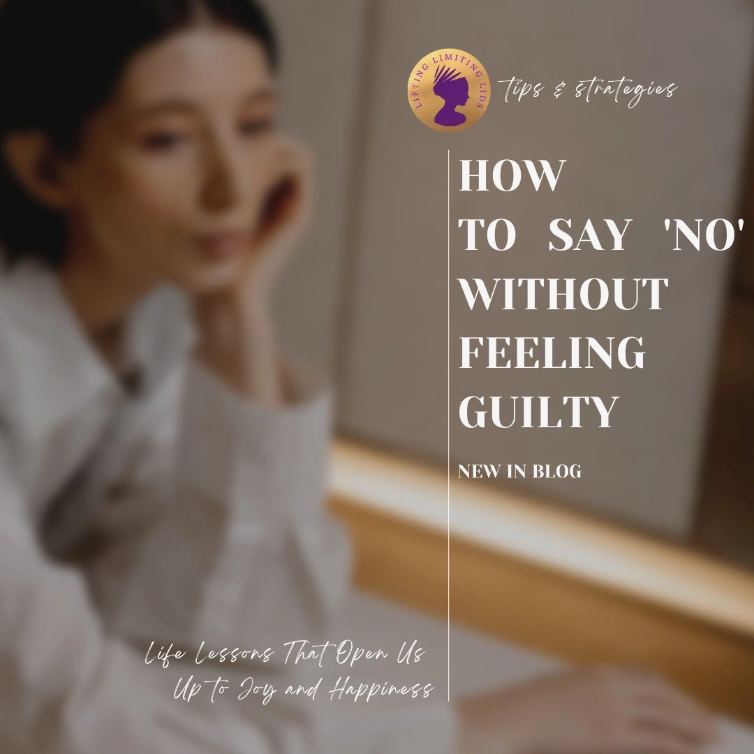 How to say "no" without feeling guilty