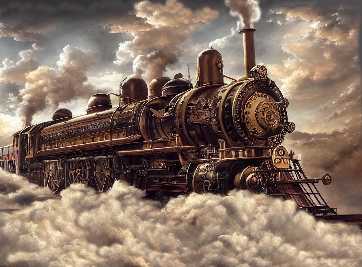 Steampunk Train_2