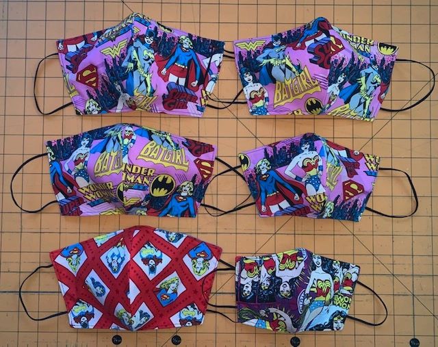 Female Superhero Masks