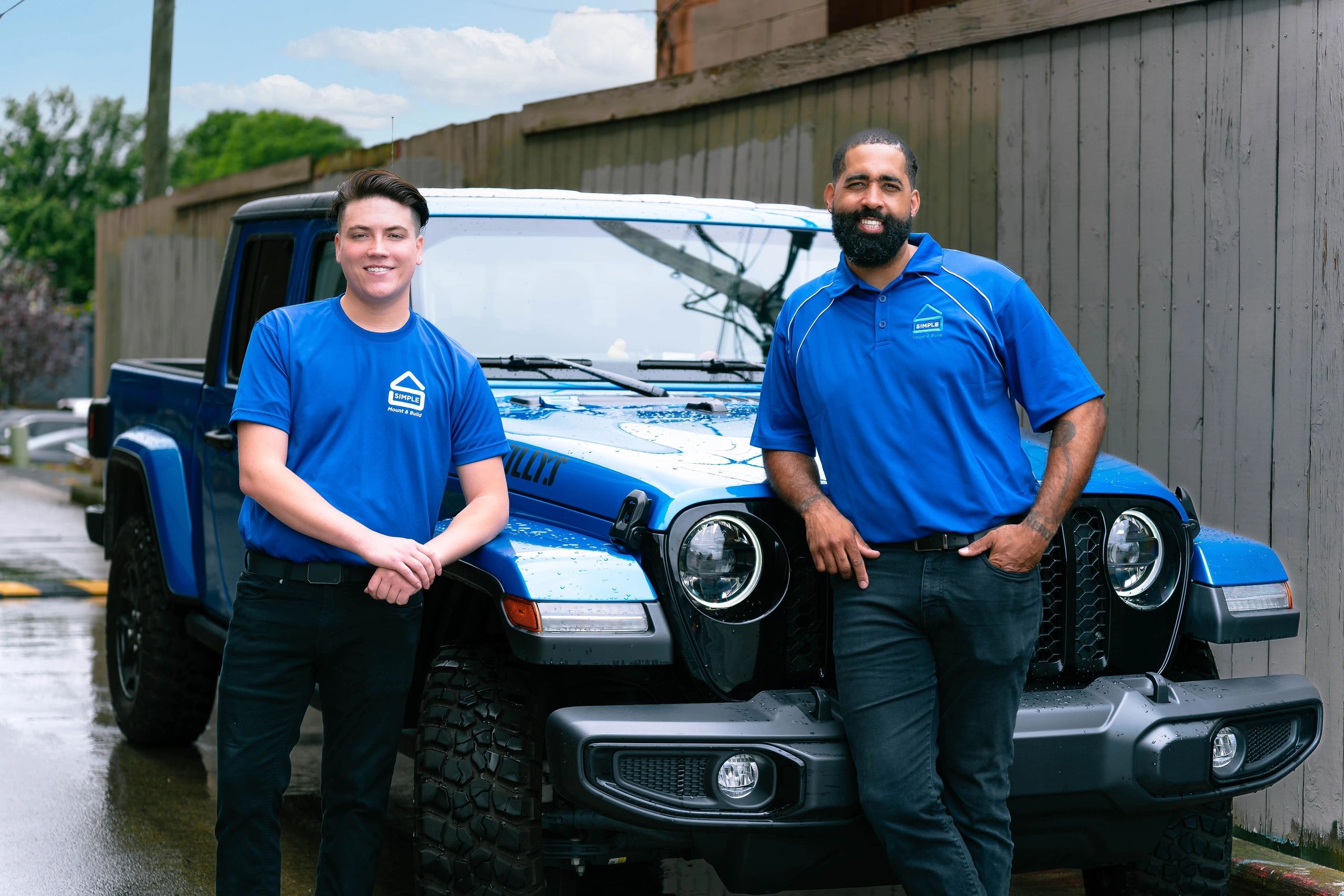 TV Mounting and Curtain Rod Mounting - Simple Mount and Build LLC.