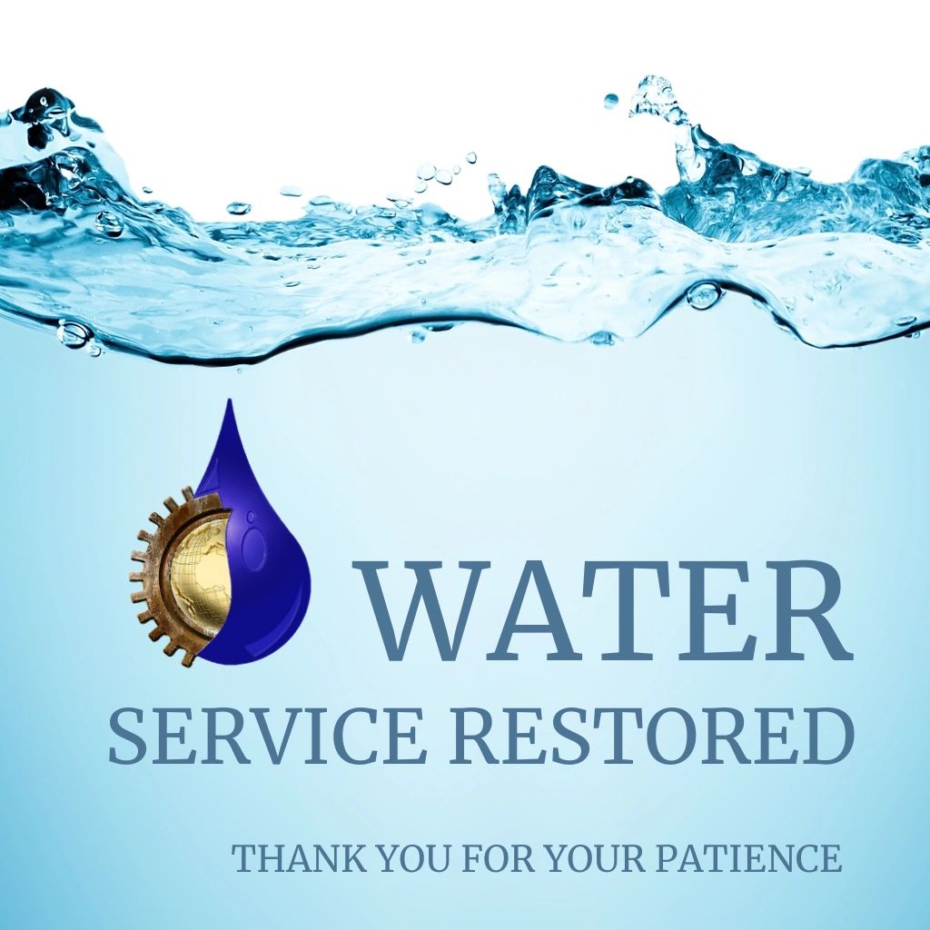Water Service Restored
