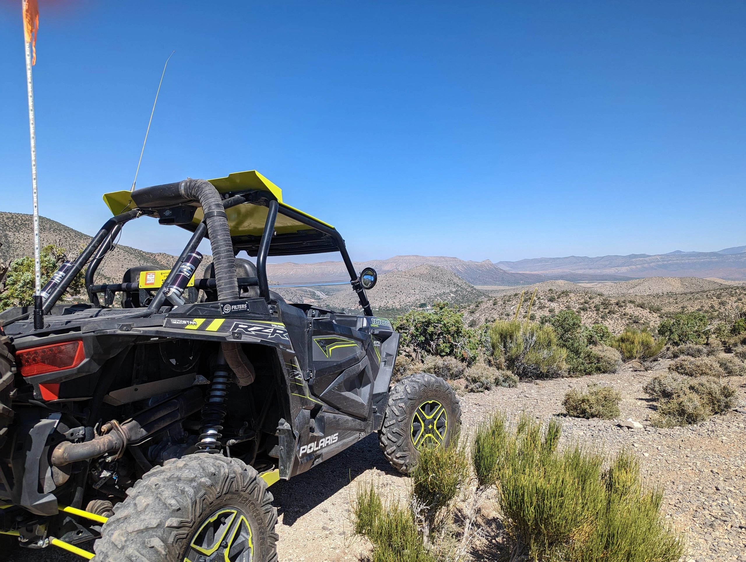 Polaris RZR Rides in the Las Vegas Desert
