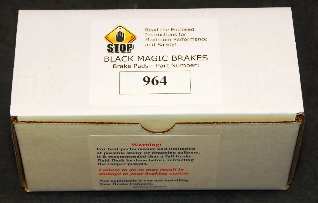 Jeep Rear Disc Black Magic Brake Pads (964)