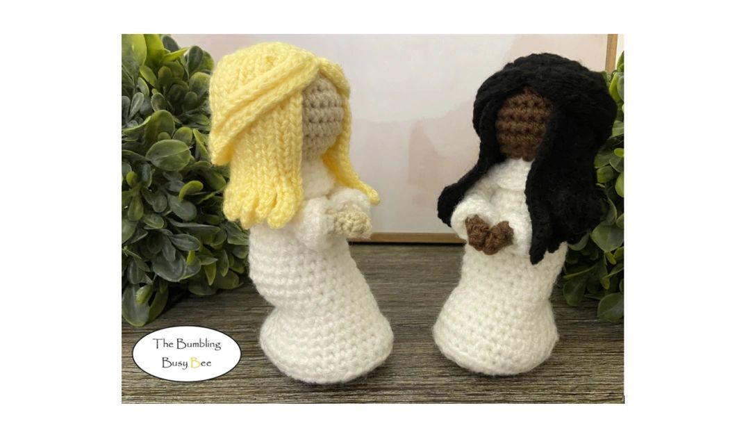 Crochet Kneeling / Praying Figure FULL Crochet Tutorial