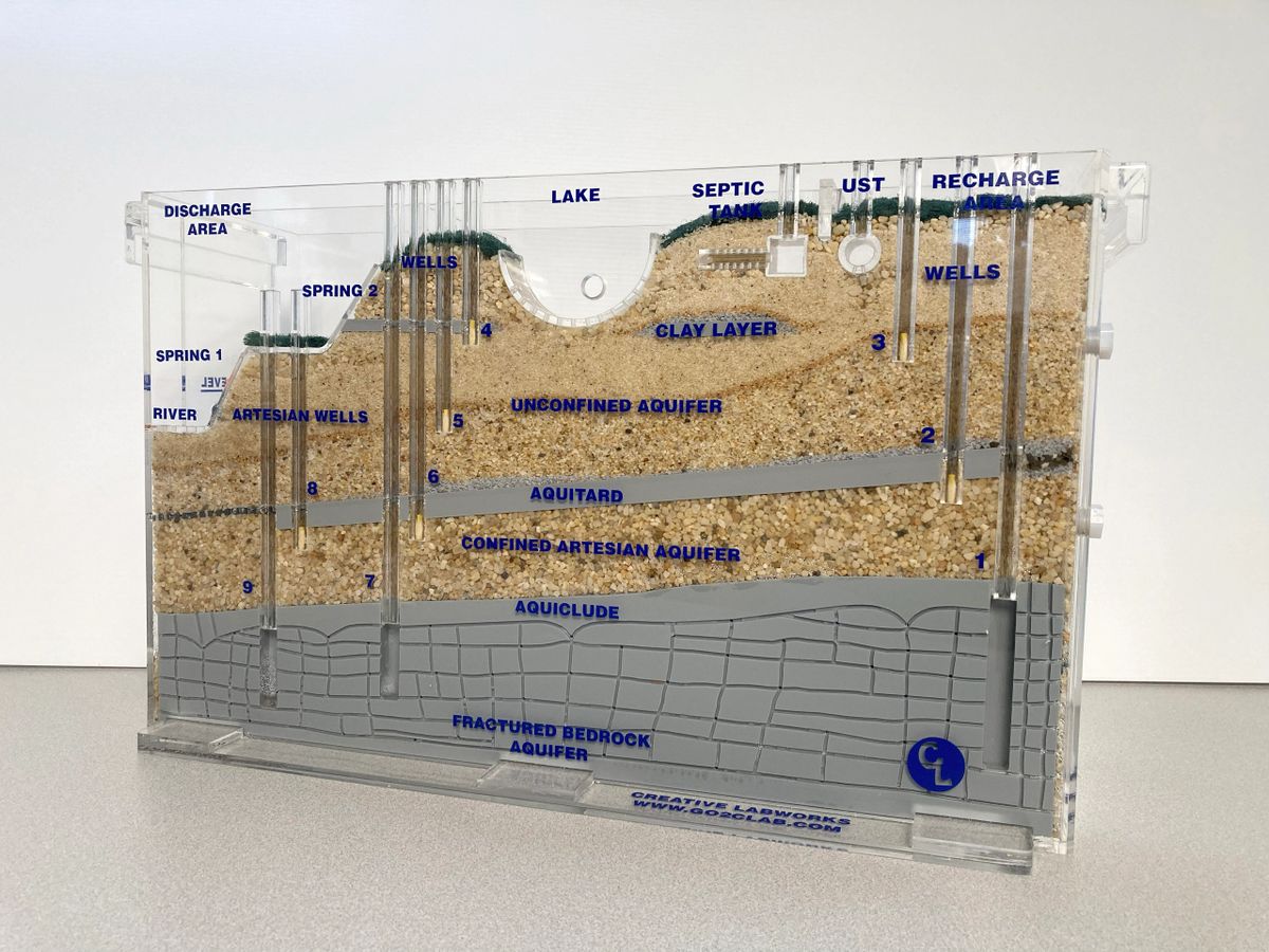 E3100 Bedrock Groundwater Simulator in Ultra Carry Case