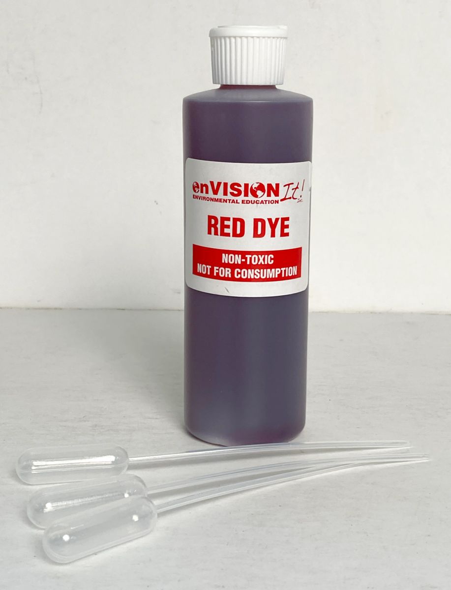 Red Dye - 8 oz Bottle