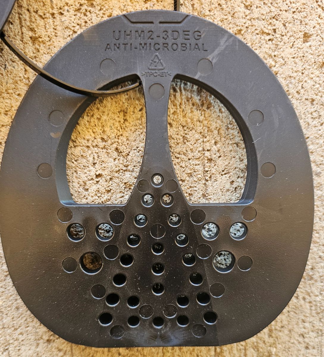 3d Hoofcare Half Mesh Universal 3 Degree Pads Black