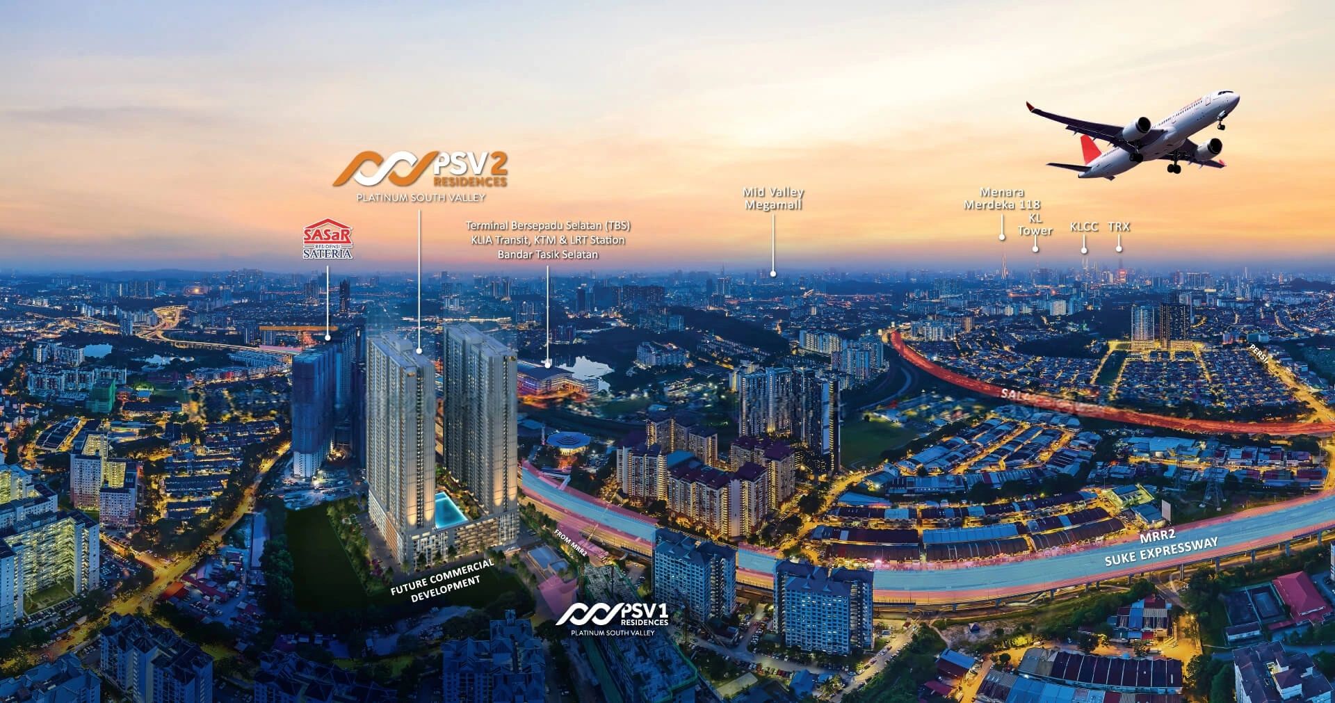 PSV2 Layout Plan | PSV1 Residence