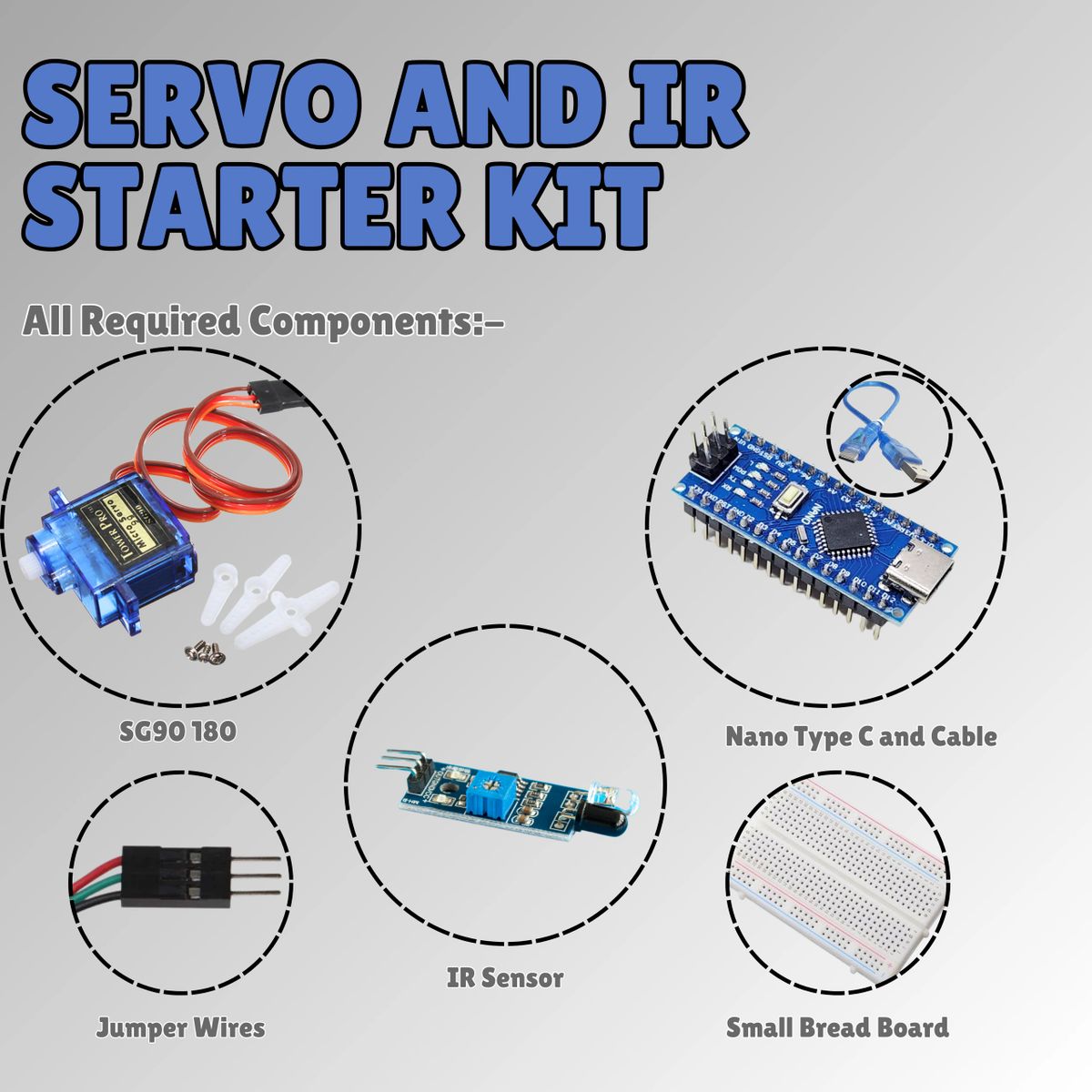 Servo-IR Sensor Kit