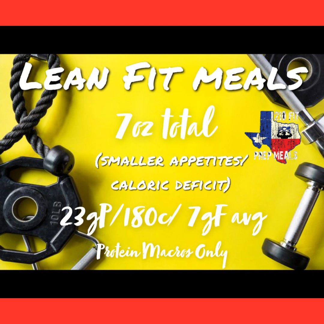 Lean Fit Meals (5 meals included)
