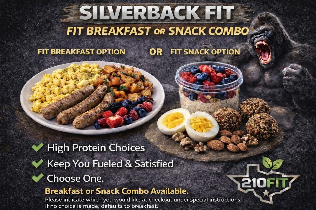 Silverback Fit Breakfast or Snack Combo — Extended Fuel
