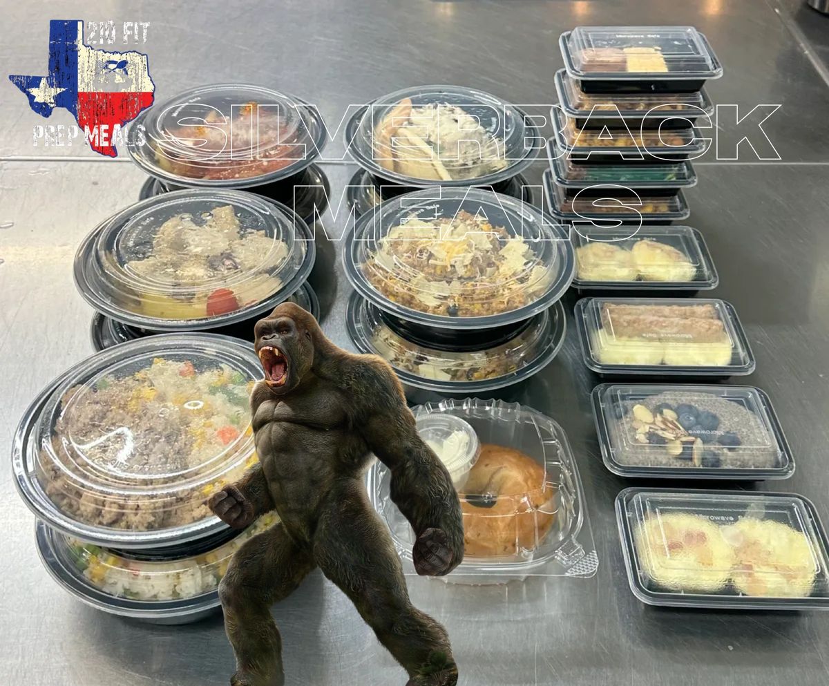 SILVERBACK POWER DELUXE COMBO(10 meals/5 breakfast/5 snacks/ FREE ...