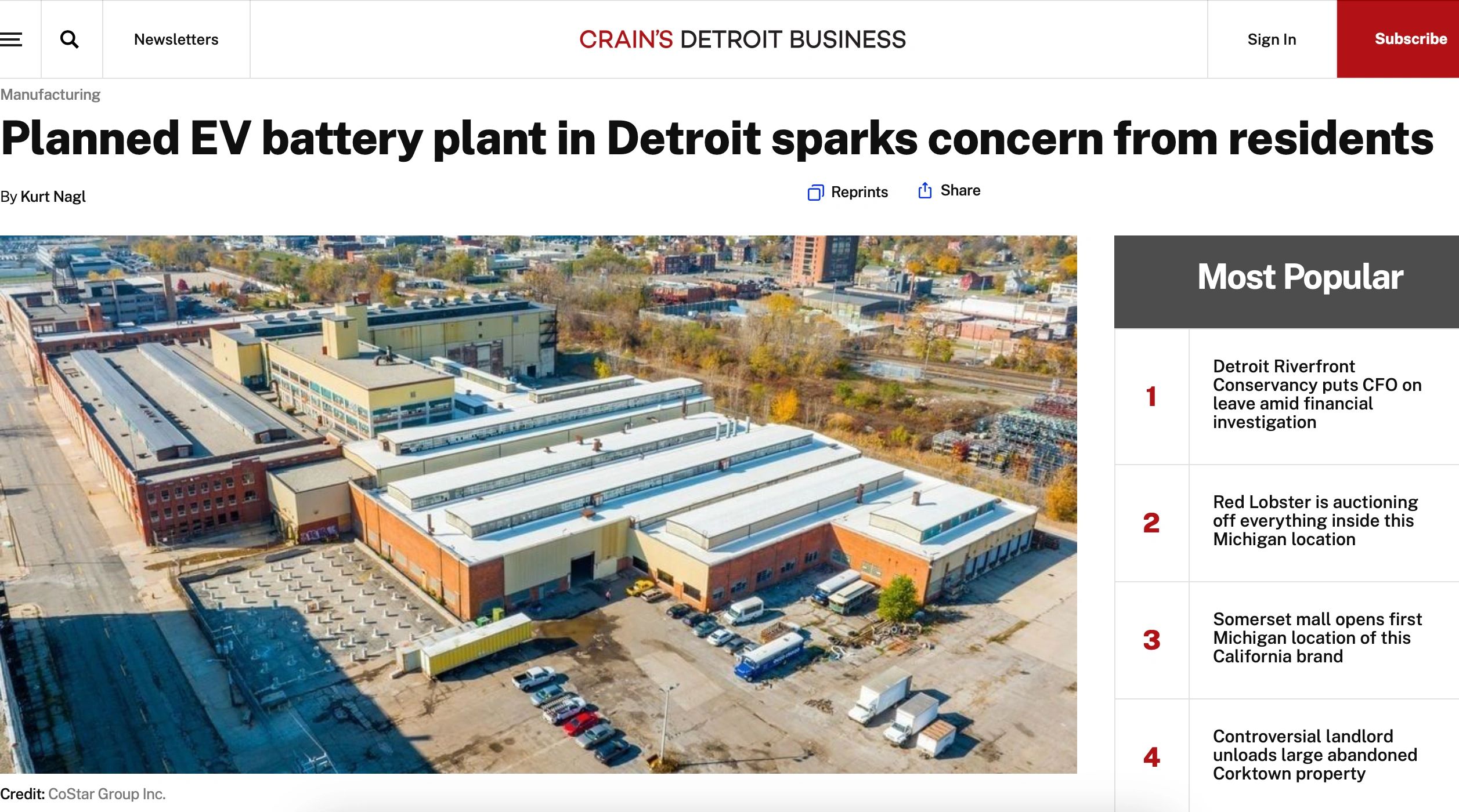 A Trojan Horse EV Battery Plant in Detroit