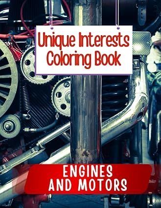 Engines & Motors Coloring Book Download