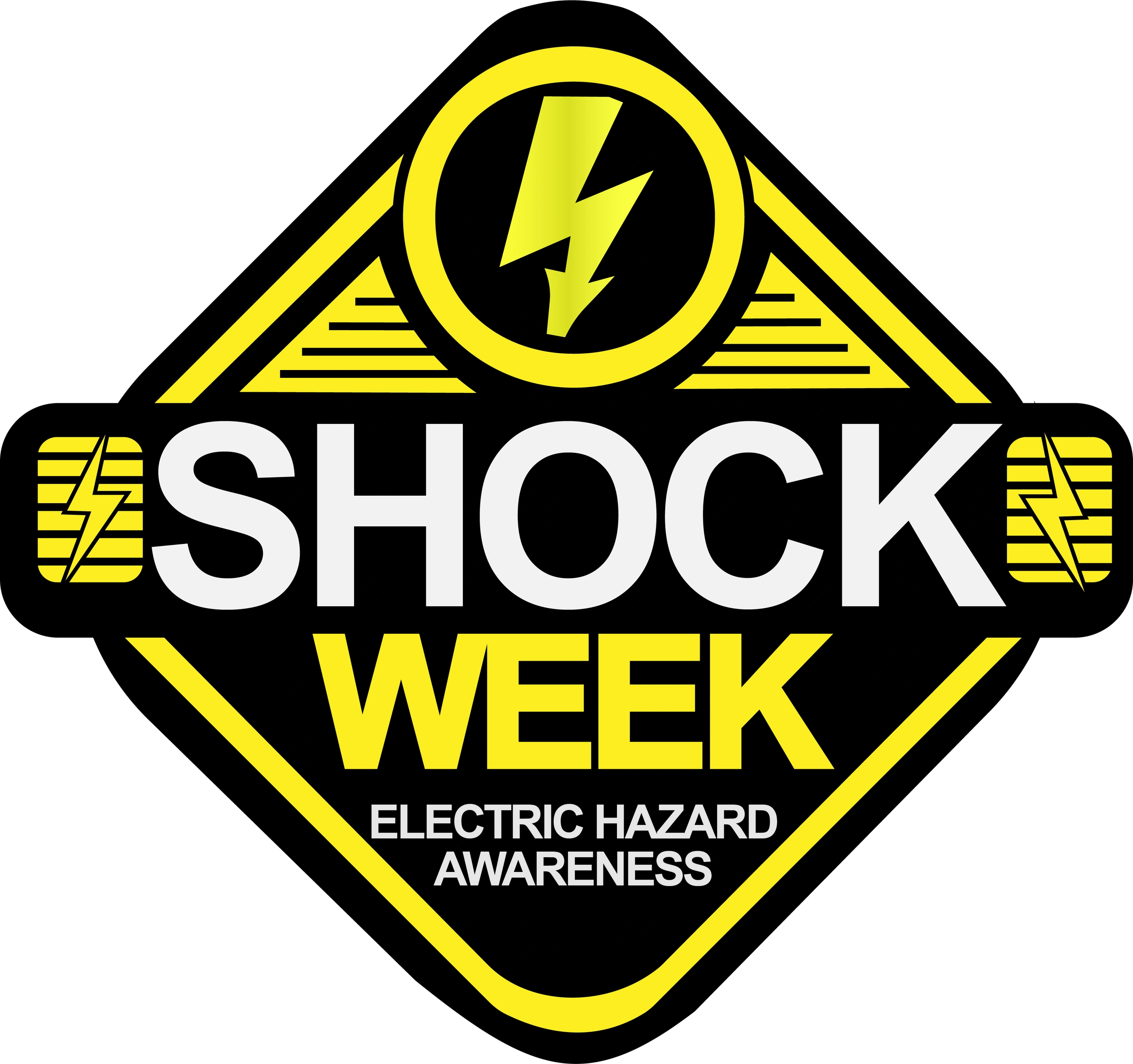 Electrical Shock Logo Beware Of Electric Shock Red Sign PNG Images
