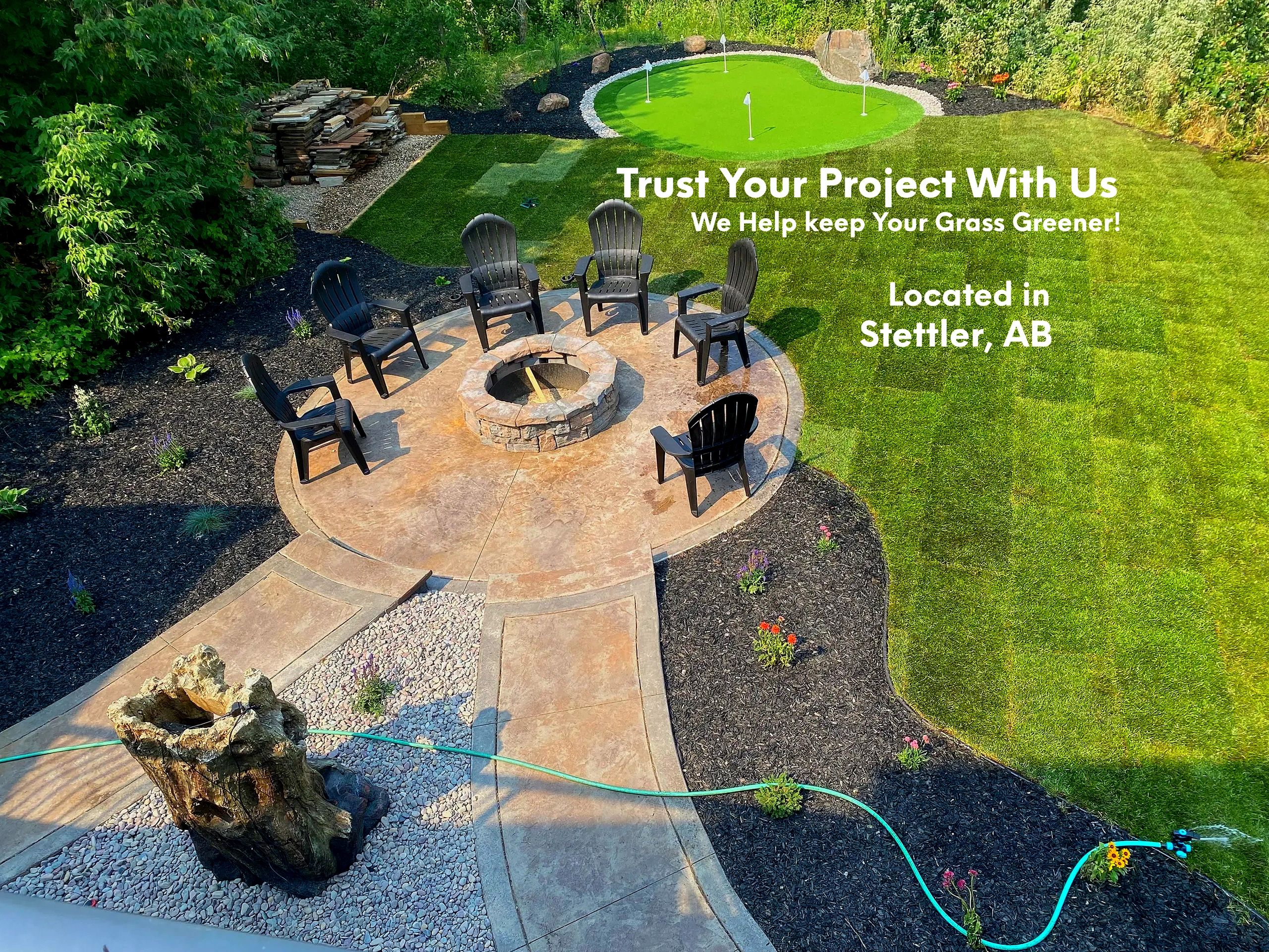 Valley Green Landscaping in Stettler, Alberta