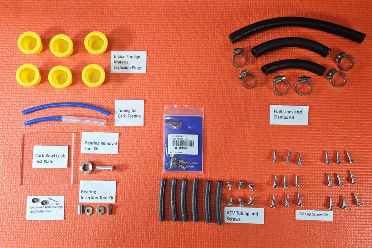 Enhanced Carb Kit Without All Balls Kit