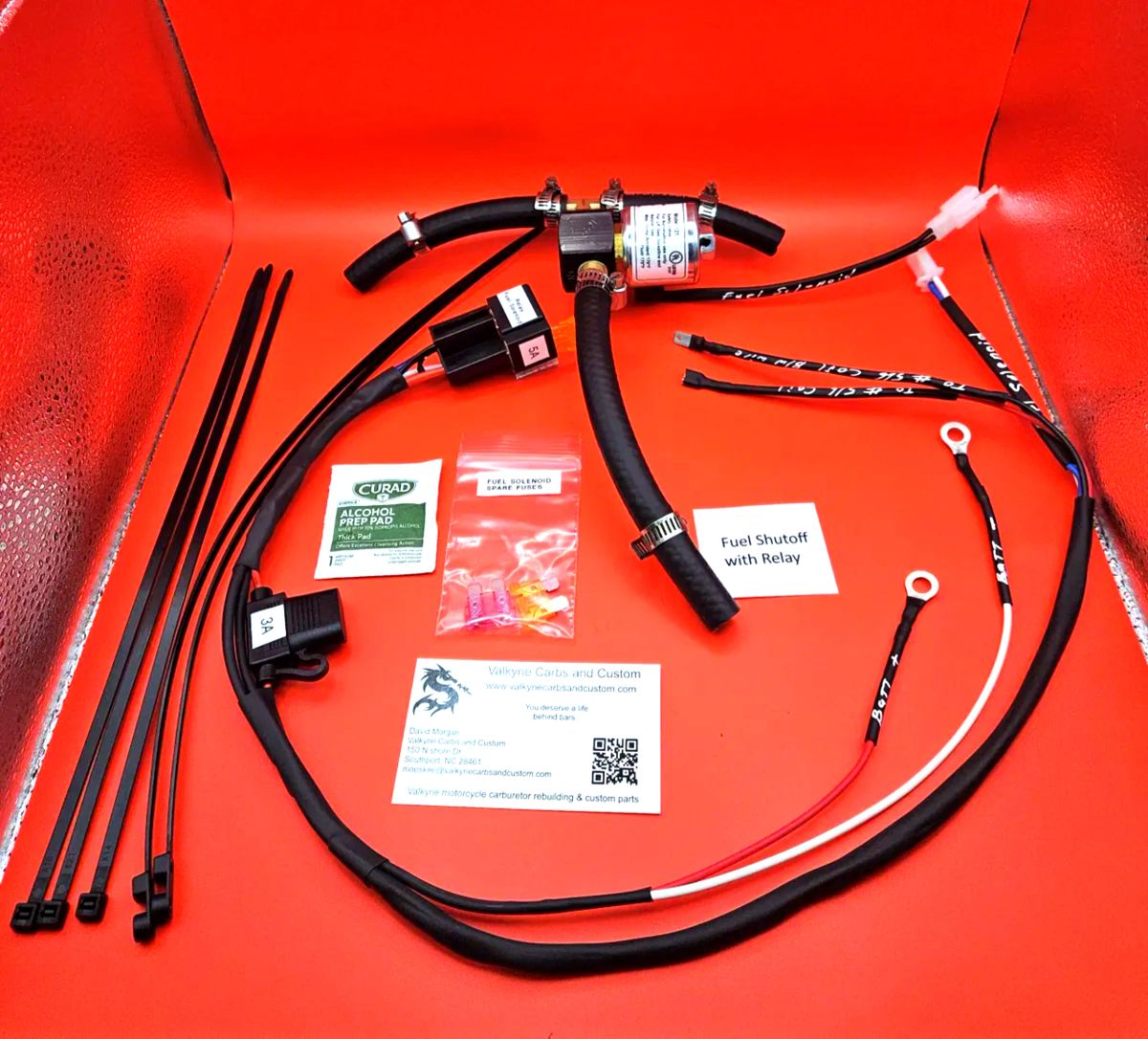 Fuel Shutoff Solenoid with Relay