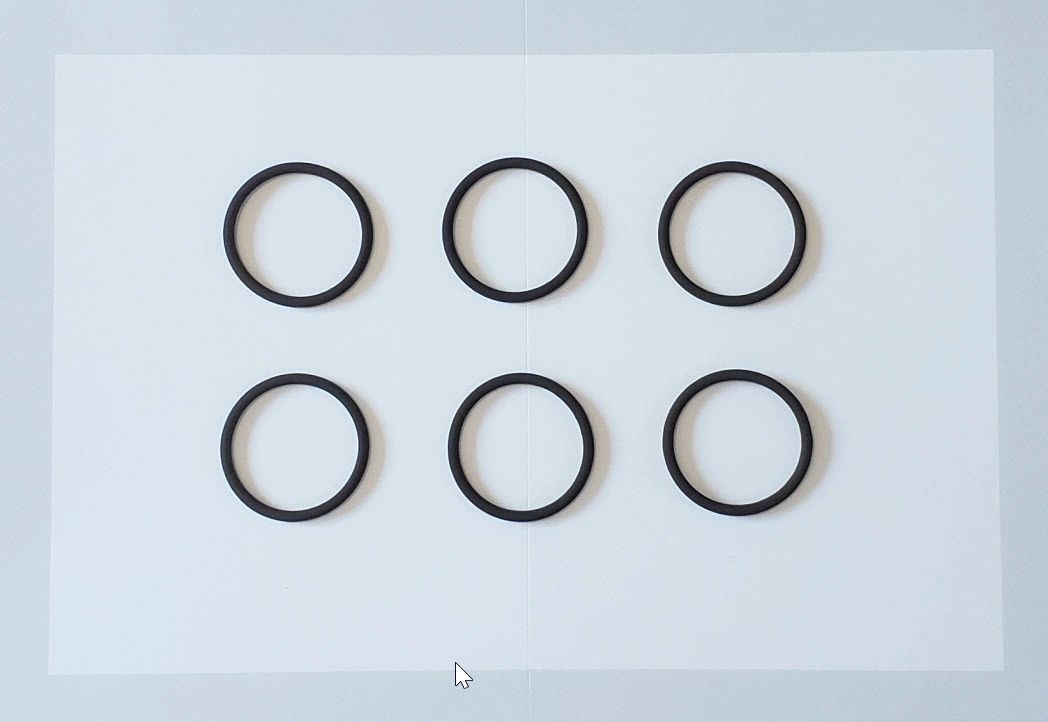 6 Viton Intake O-rings for Honda Valkyrie GL1500C GL1500CD GL1500CT ...