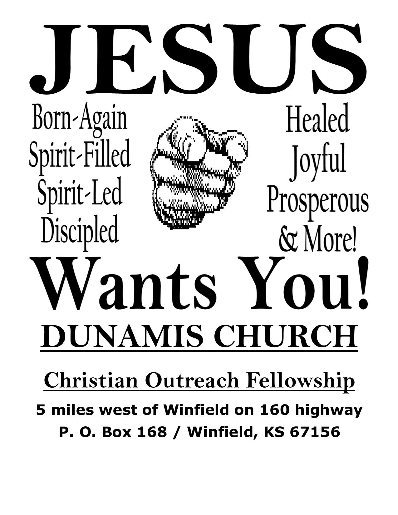 DUNAMIS CHURCH: Your Christian Outreach Fellowship