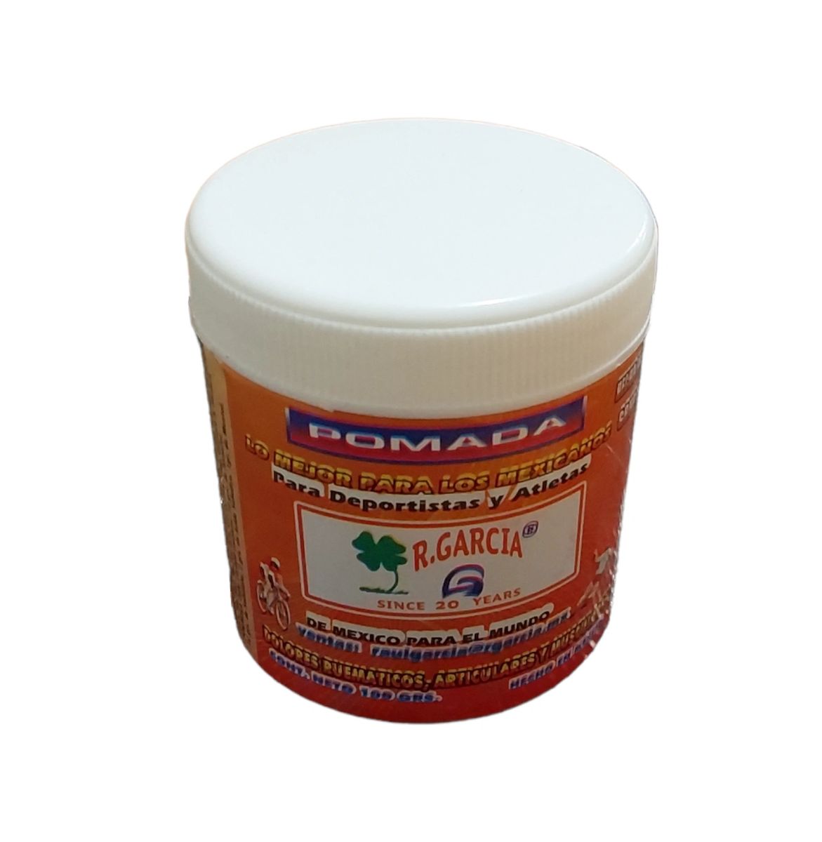 Pomada tipo cramer activador muscular