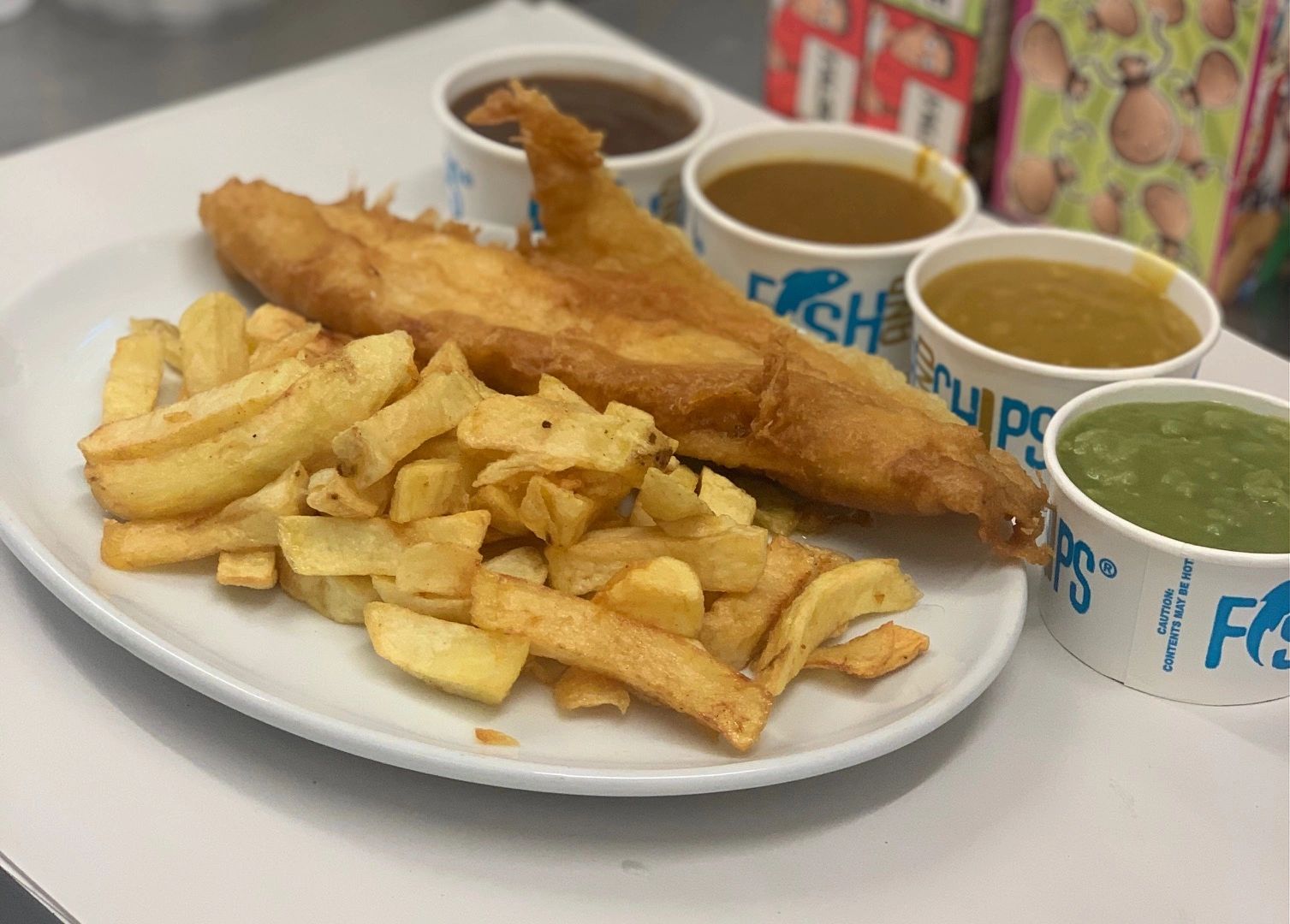 Gluten Free Options Available - The Crescent fish and chip shop