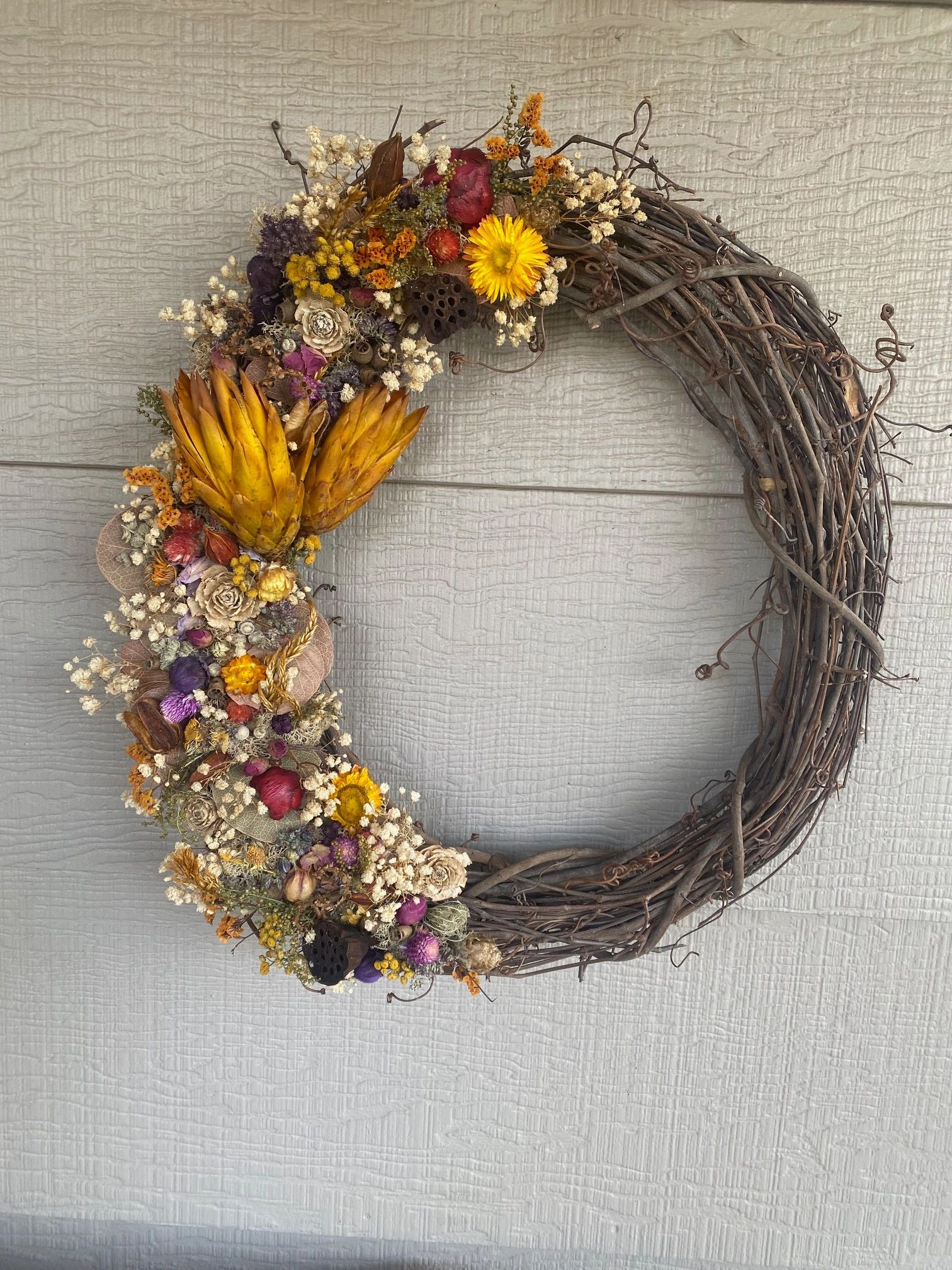Handmade Dried Flower Creations Handcrafted natural botanical home goods