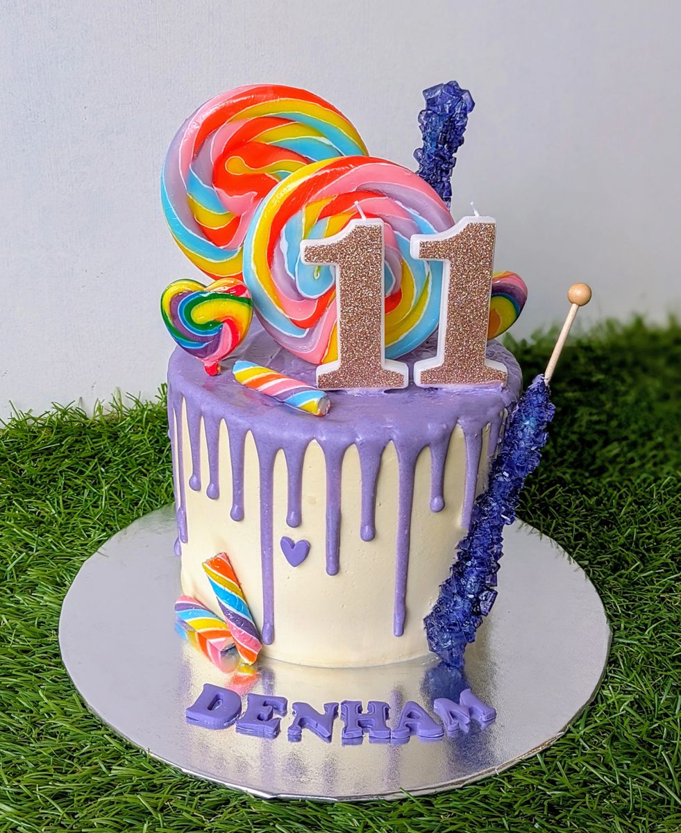 SUGAR COATED DRIP CAKE