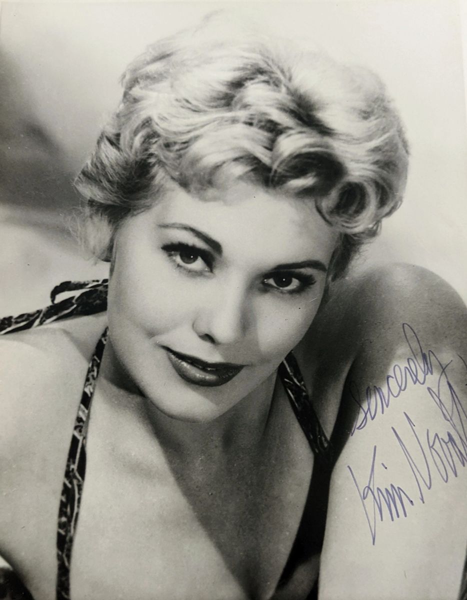 Kim Novak Vintage Signed Photo
