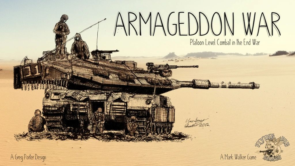 Armageddon War Poster 11" x 17"