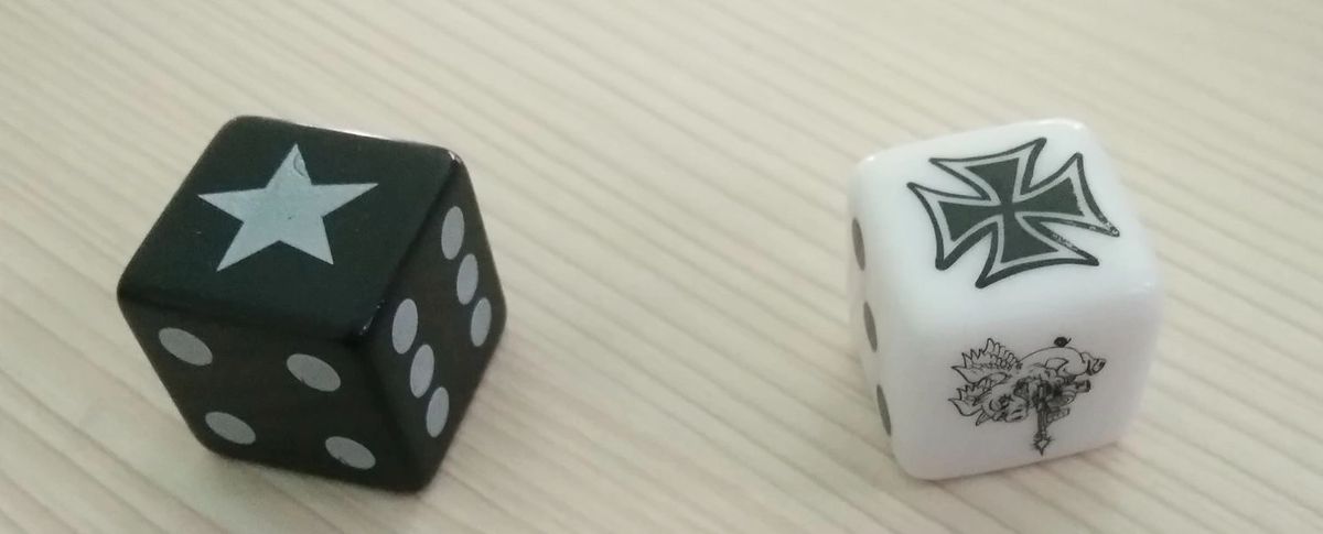 Old School Tactical V2 Custom Dice
