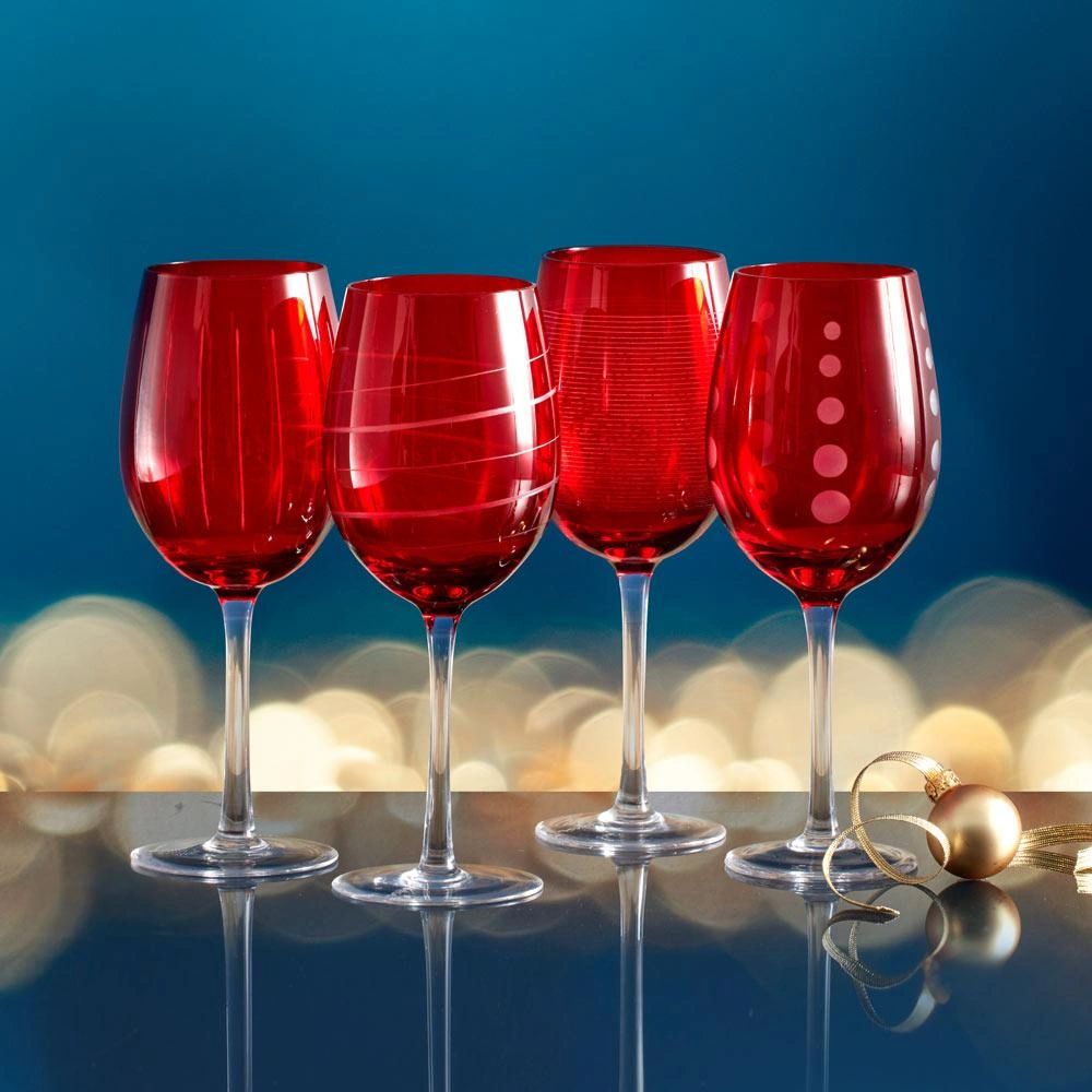 Occasion Collection Red Glass